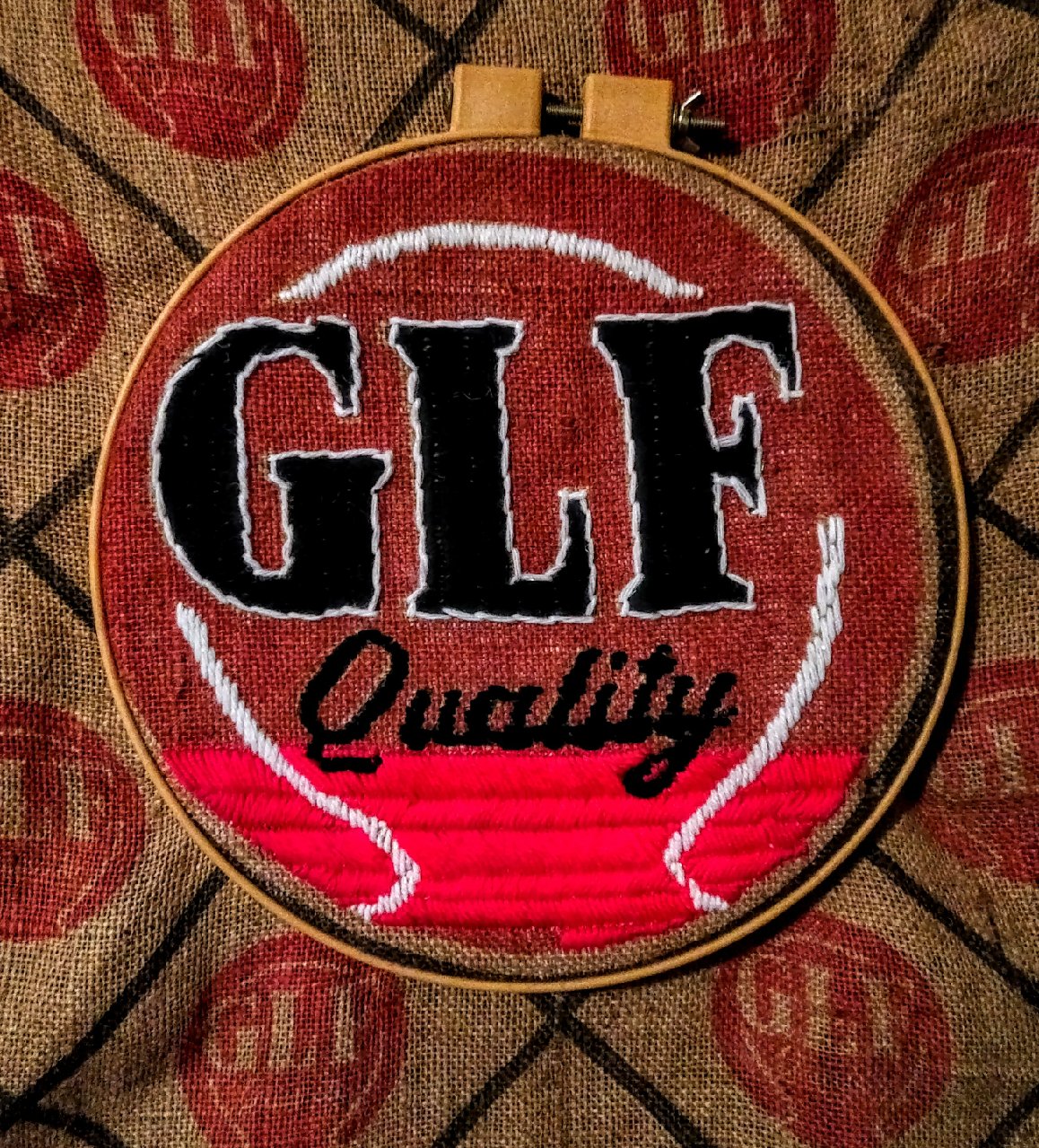 The GLF Embroidery Project, Part 1 – Chuck The Writer