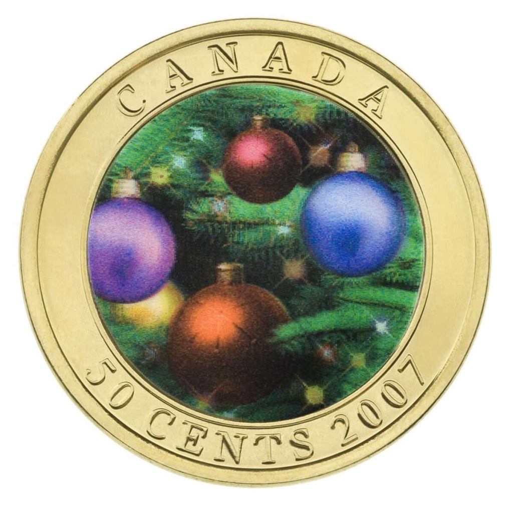 A Collection of Lenticular Canadian Christmas Coins – Chuck The Writer