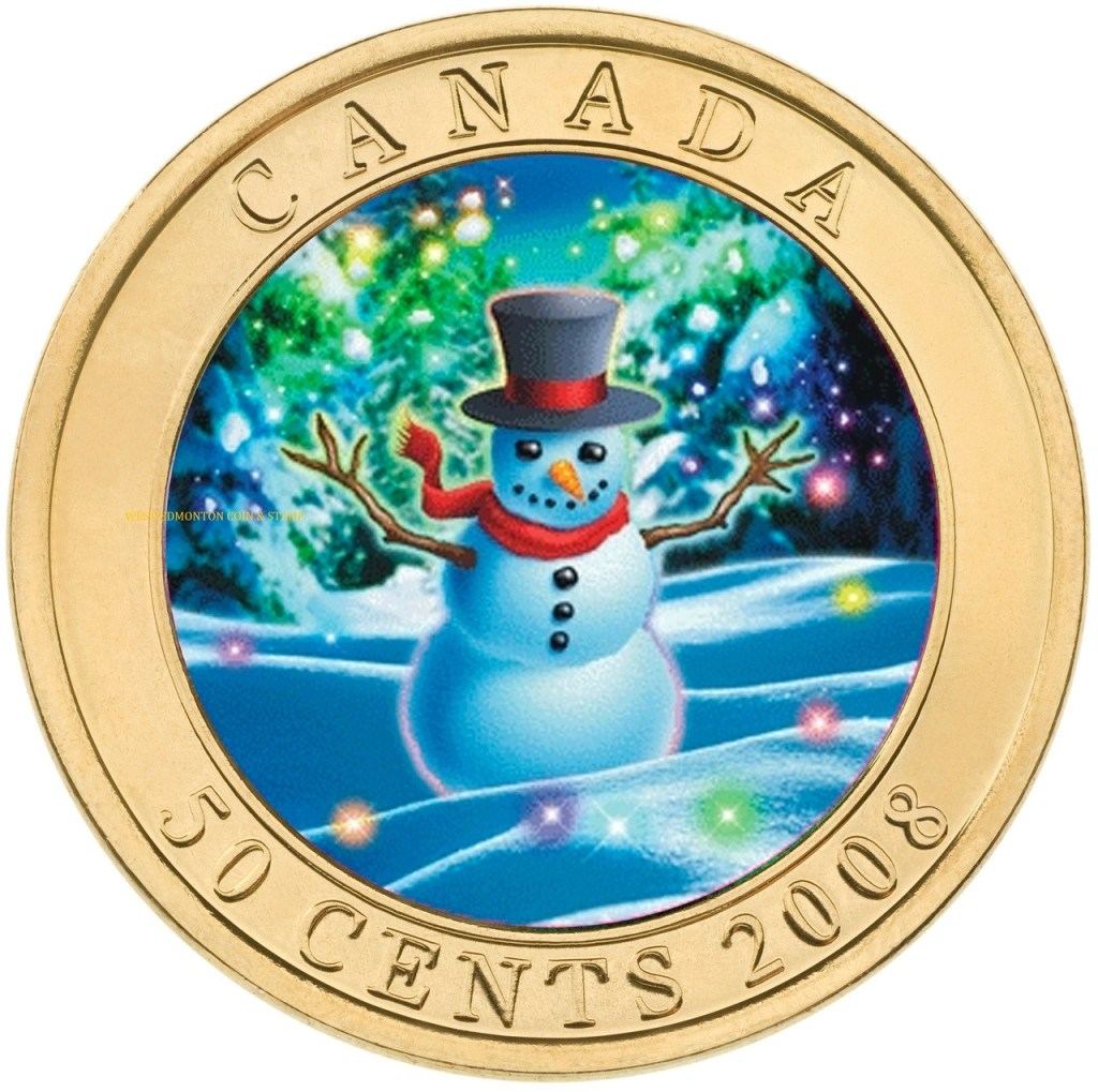 A Collection of Lenticular Canadian Christmas Coins – Chuck The Writer
